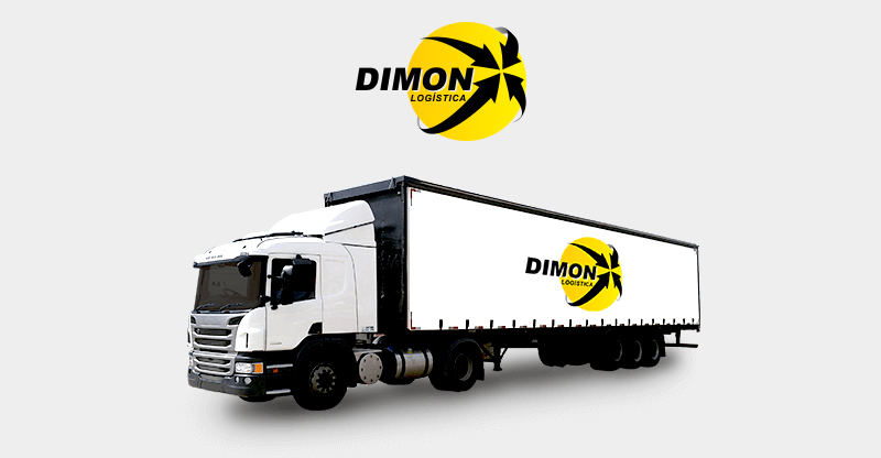 Dimon Logística - Entregas em 100% de SC e RS